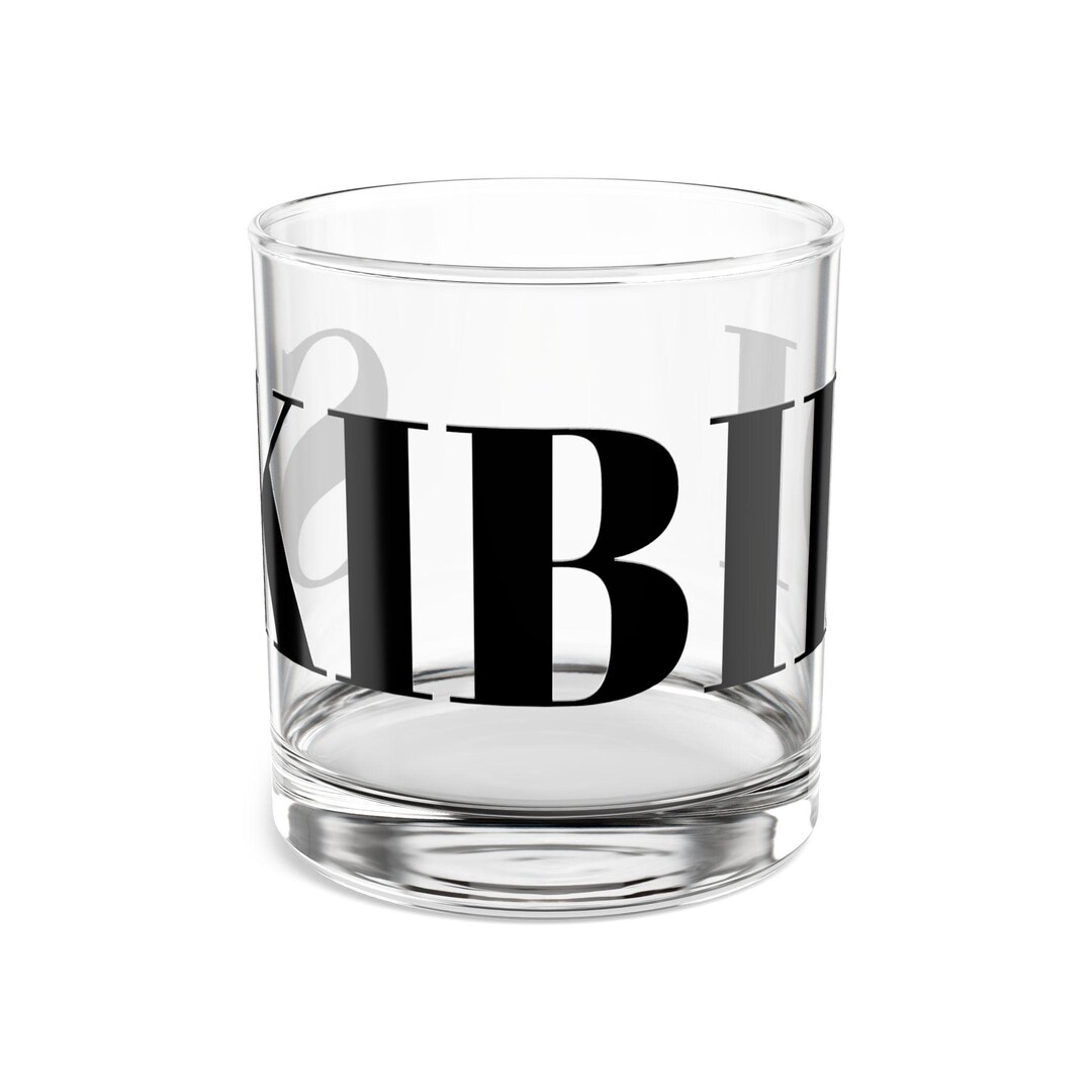 SKIBIDI Rocks Glass, Gen Z Fun Drinks SKIBIDI Term, Family, 10oz ...