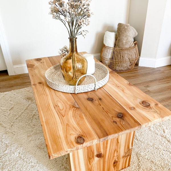 Cedar Coffee Table - Etsy