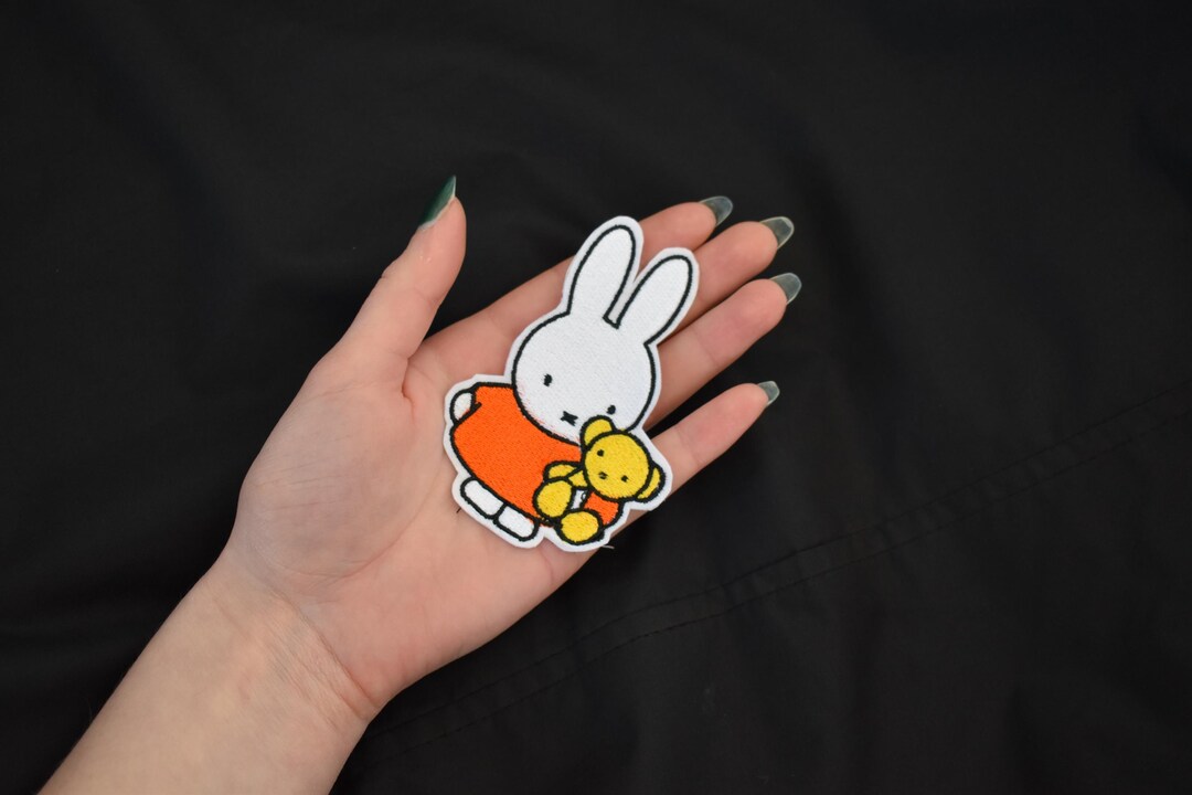Nijntje / Miffy With Teddybear Embroidered Patch - Etsy