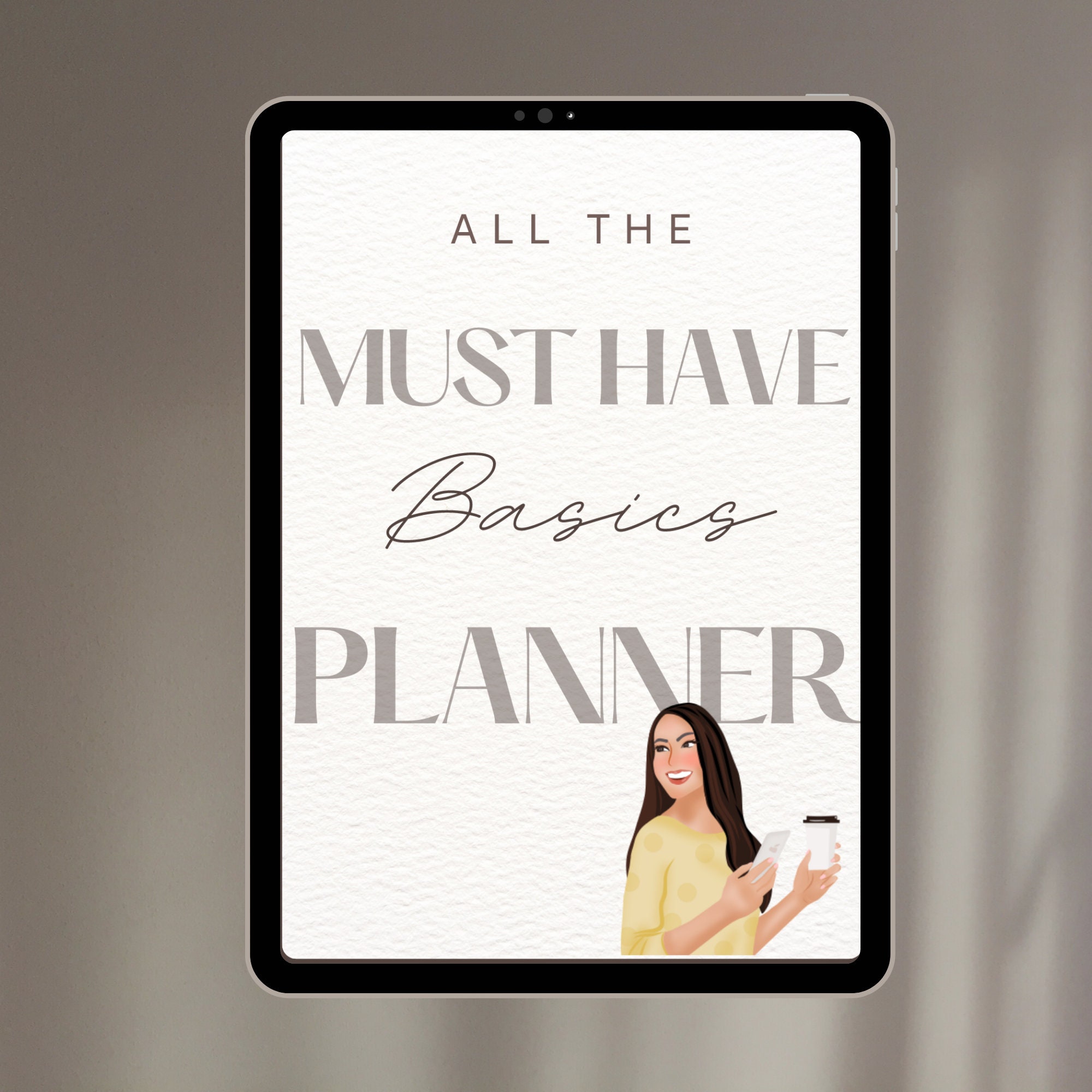Printable and Digital All-in-one Planner: Monthly, Weekly and Daily ...
