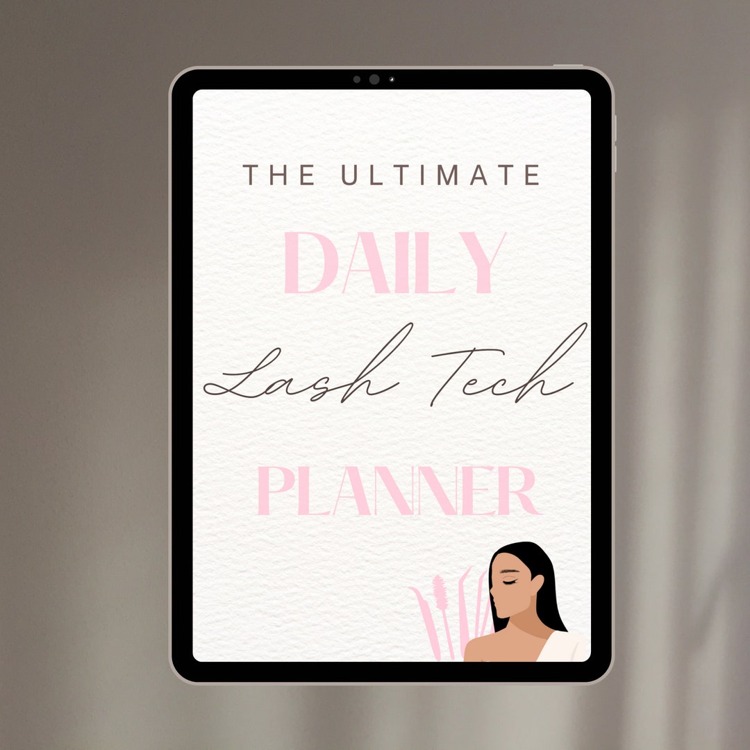 LASH TECH Planner: Client Record Sheet, Client Consent Form, Digital ...
