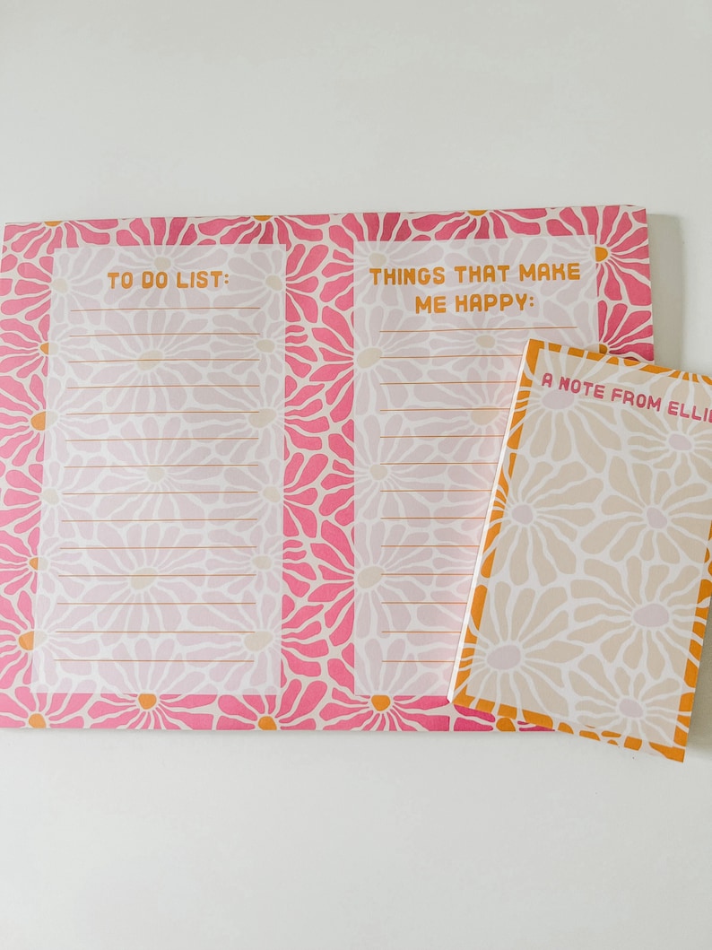 Fun Notepad for Girls, Tween Girl Birthday Gift, Personalized Notepad for Girls, Stationery for ...