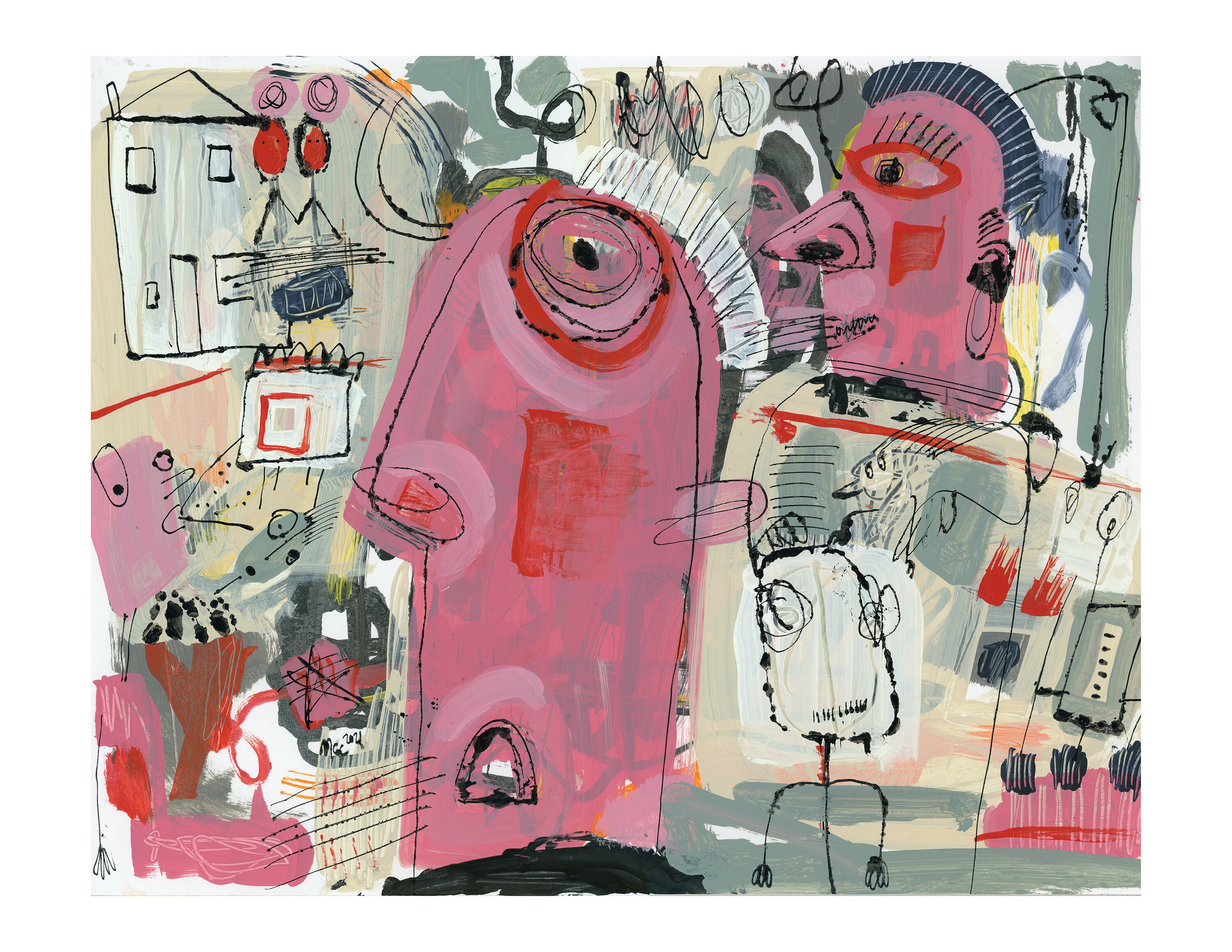 A Stranger Came to Town, Limited Edition Print by Marsha Gray ...