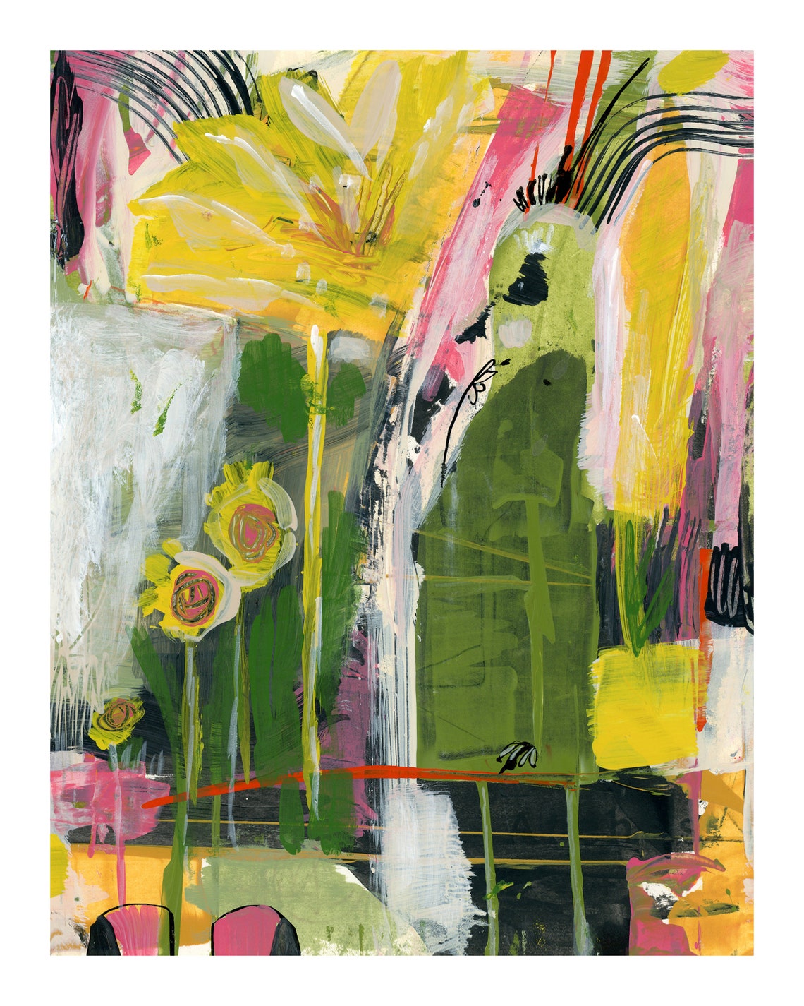 The Night Garden Limited Edition Print by Marsha Gray - Etsy