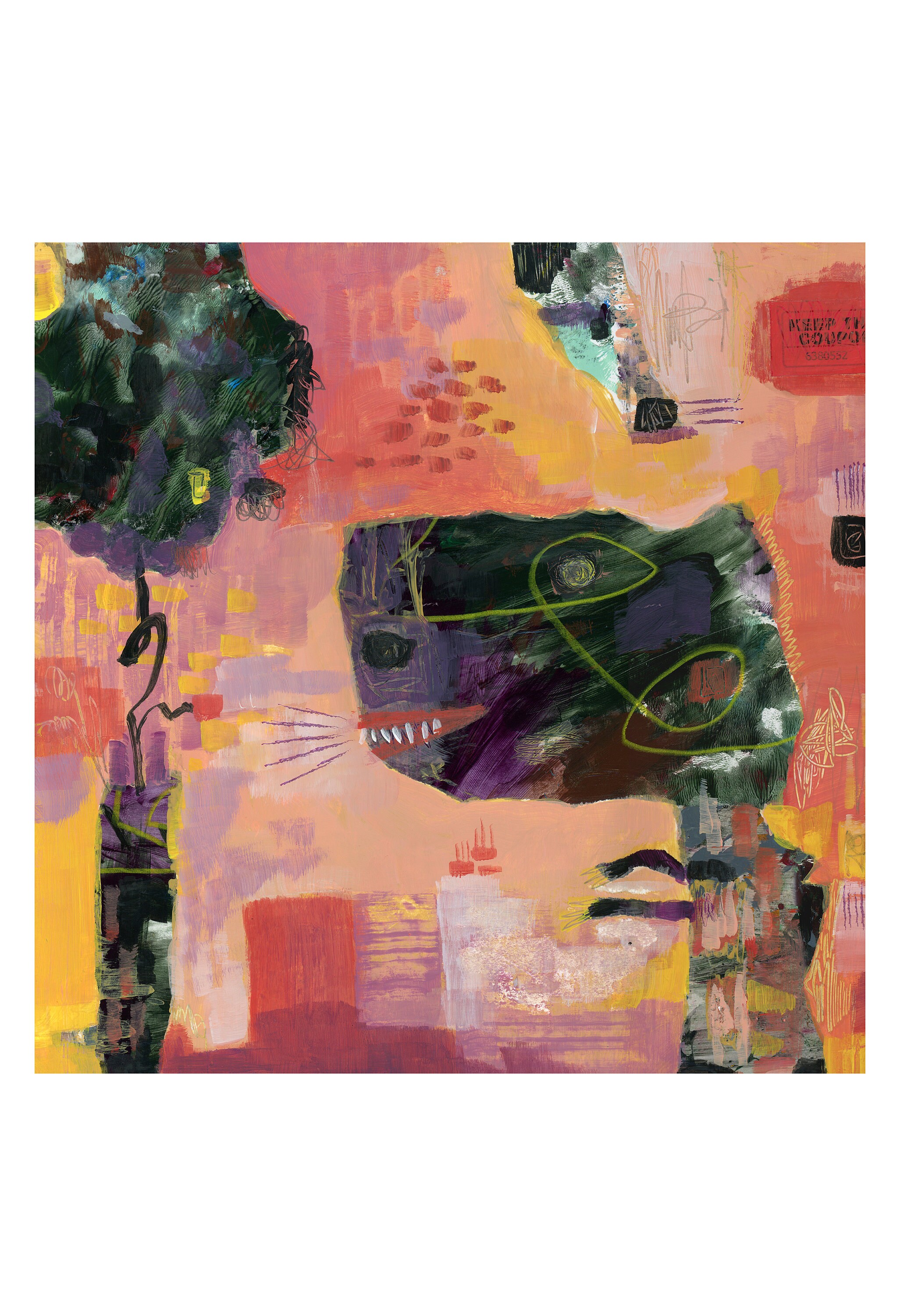 Rex and His Tree, Limited Edition Print by Marsha Gray Carrington ...