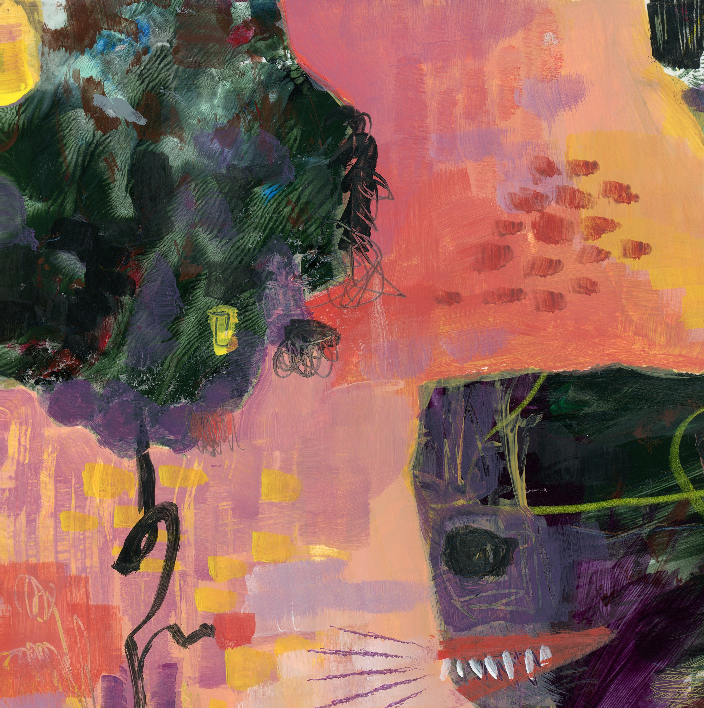 Rex and His Tree, Limited Edition Print by Marsha Gray Carrington ...