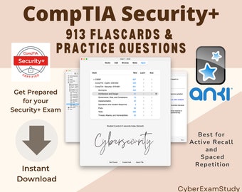 Comptia Cards - Etsy