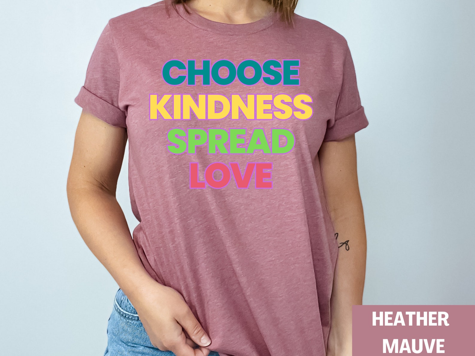 Choose Kindness T-shirt: Positive Vibes Unisex Jersey Tee - Etsy