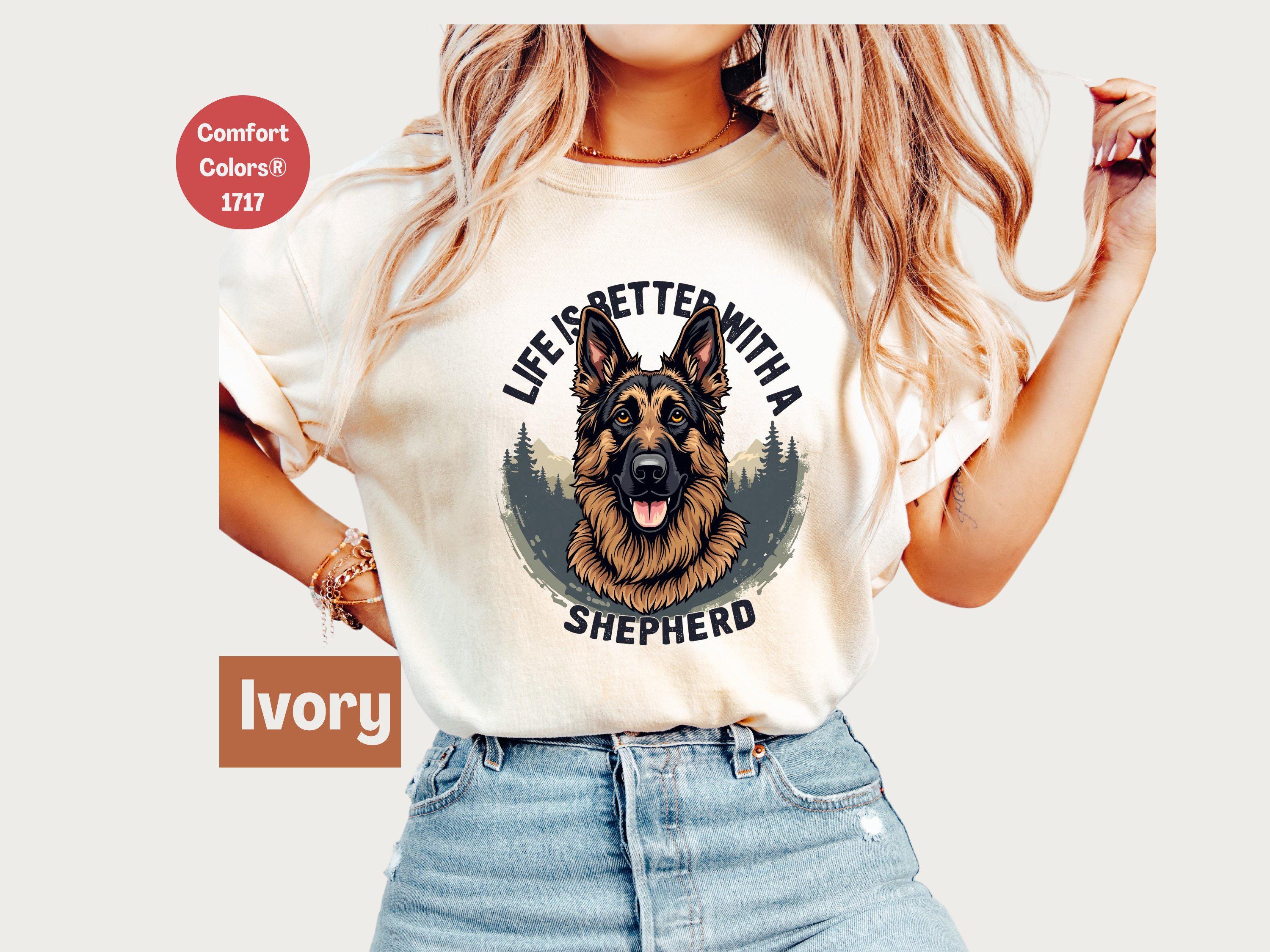 German Shepherd Comfort Colors Sweatshirt: Dog Lover Gift, Dog Shirt ...
