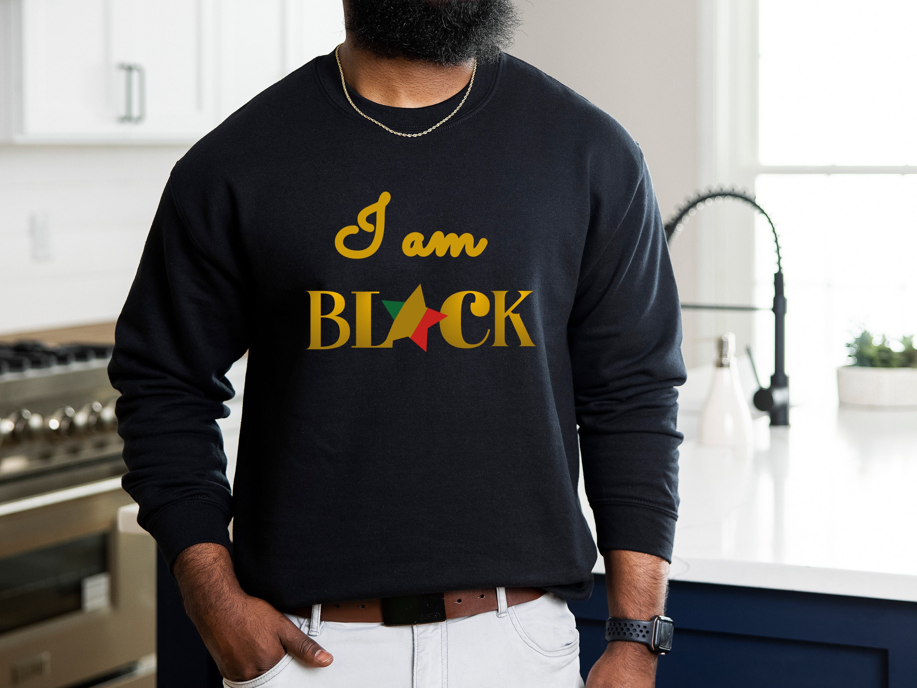 I Am Black T-shirt, Black History Month Gift, Black Pride Shirt, Black ...