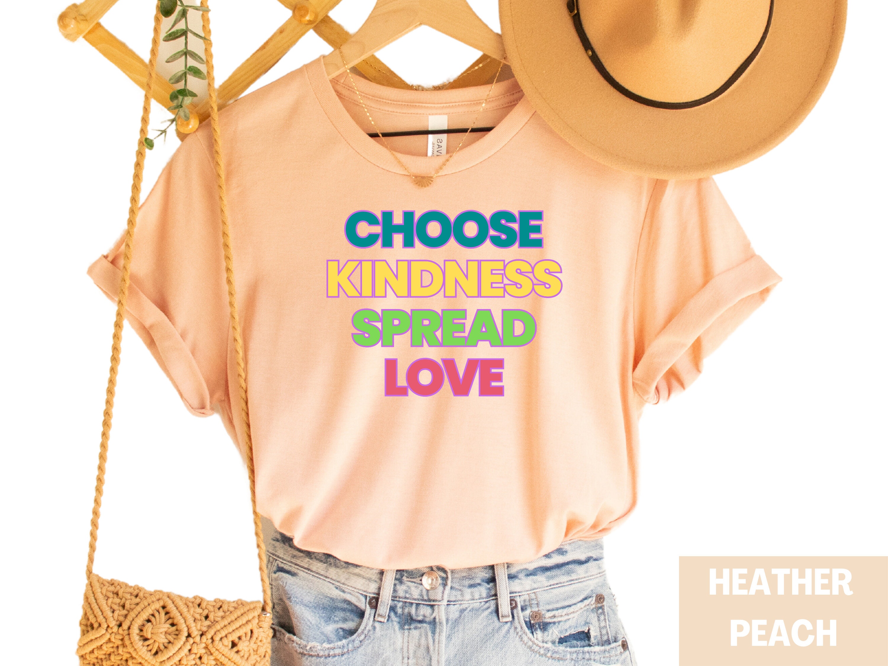 Choose Kindness T-shirt: Positive Vibes Unisex Jersey Tee - Etsy