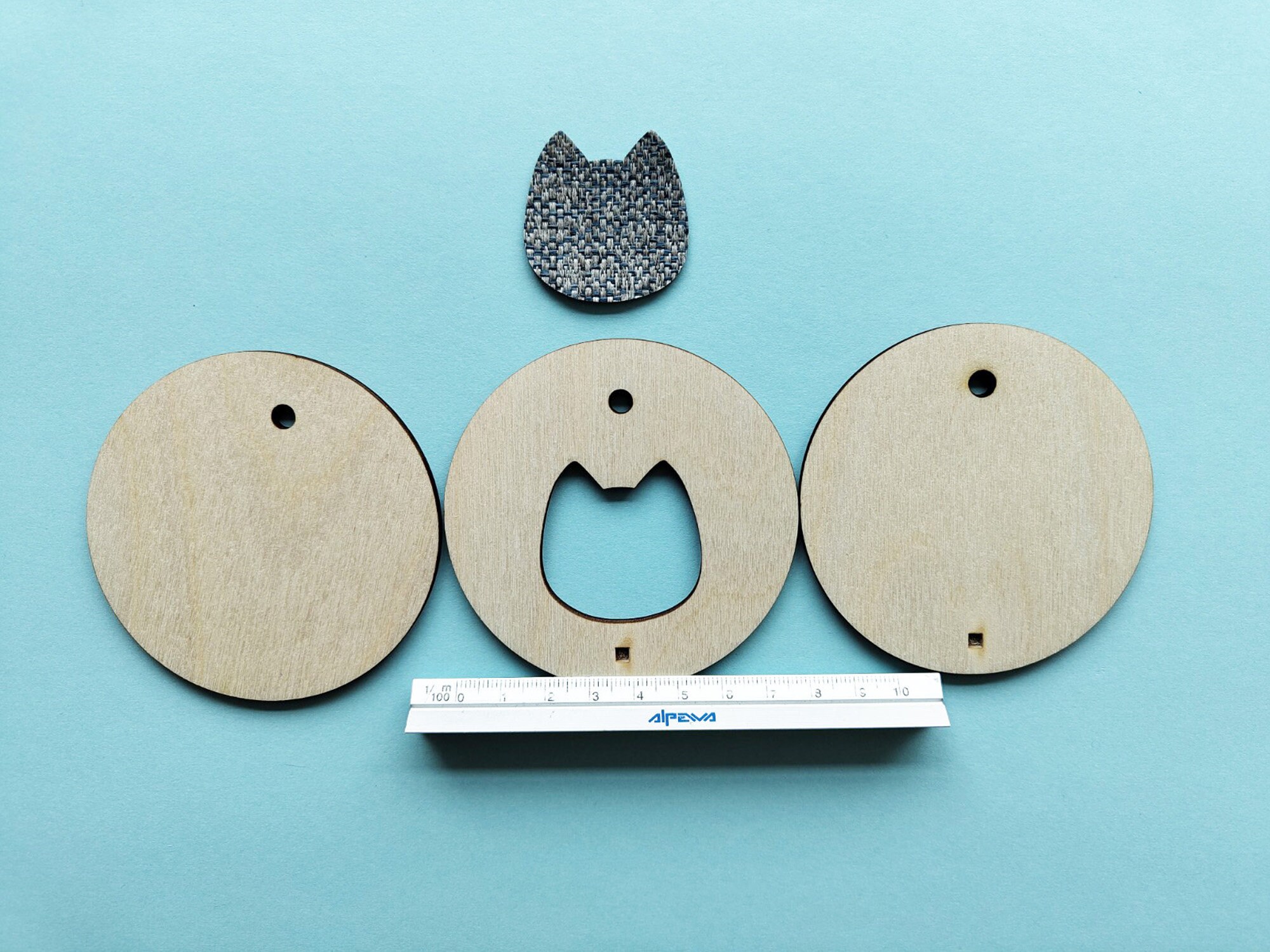 Laser Cut Pivot Box FILE - Cat Photo Number ID - Laser Machines - Xtool ...