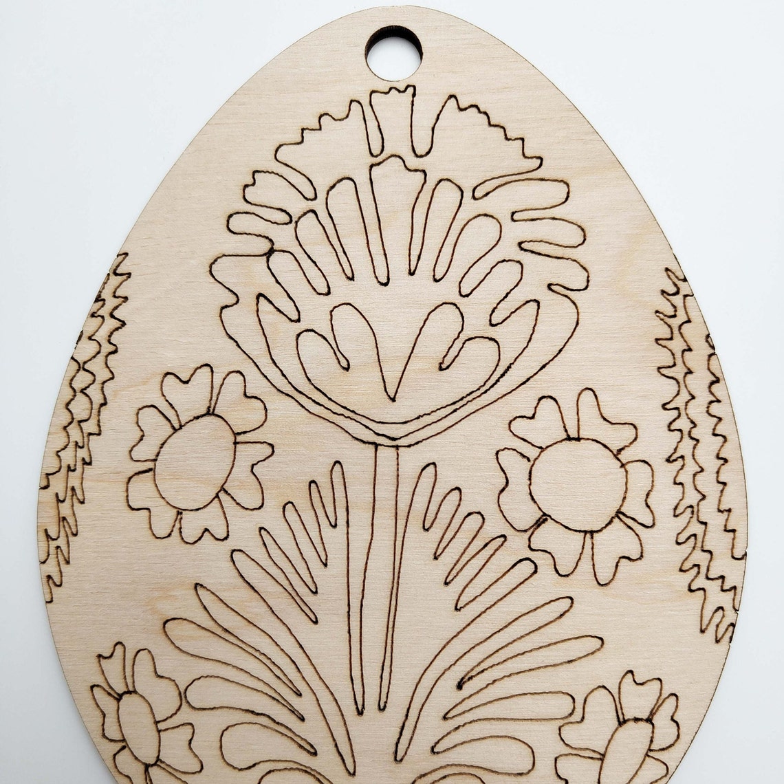 LASER CUT FILE Easter Eggs Line Drawing Colour Yourself Svg Dxf Pdf Xcs ...