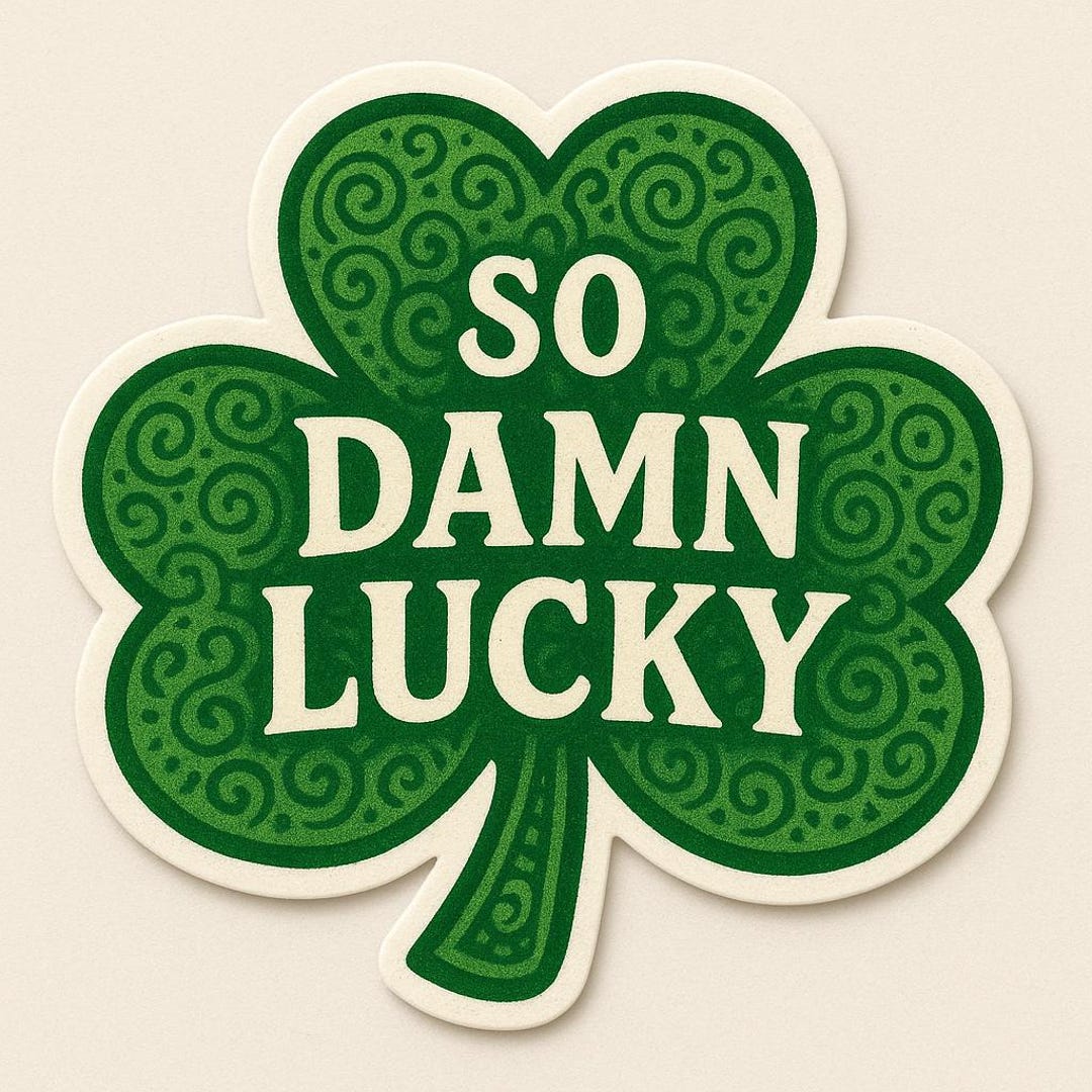 Dave Matthews Sticker- so Damn Lucky - Etsy
