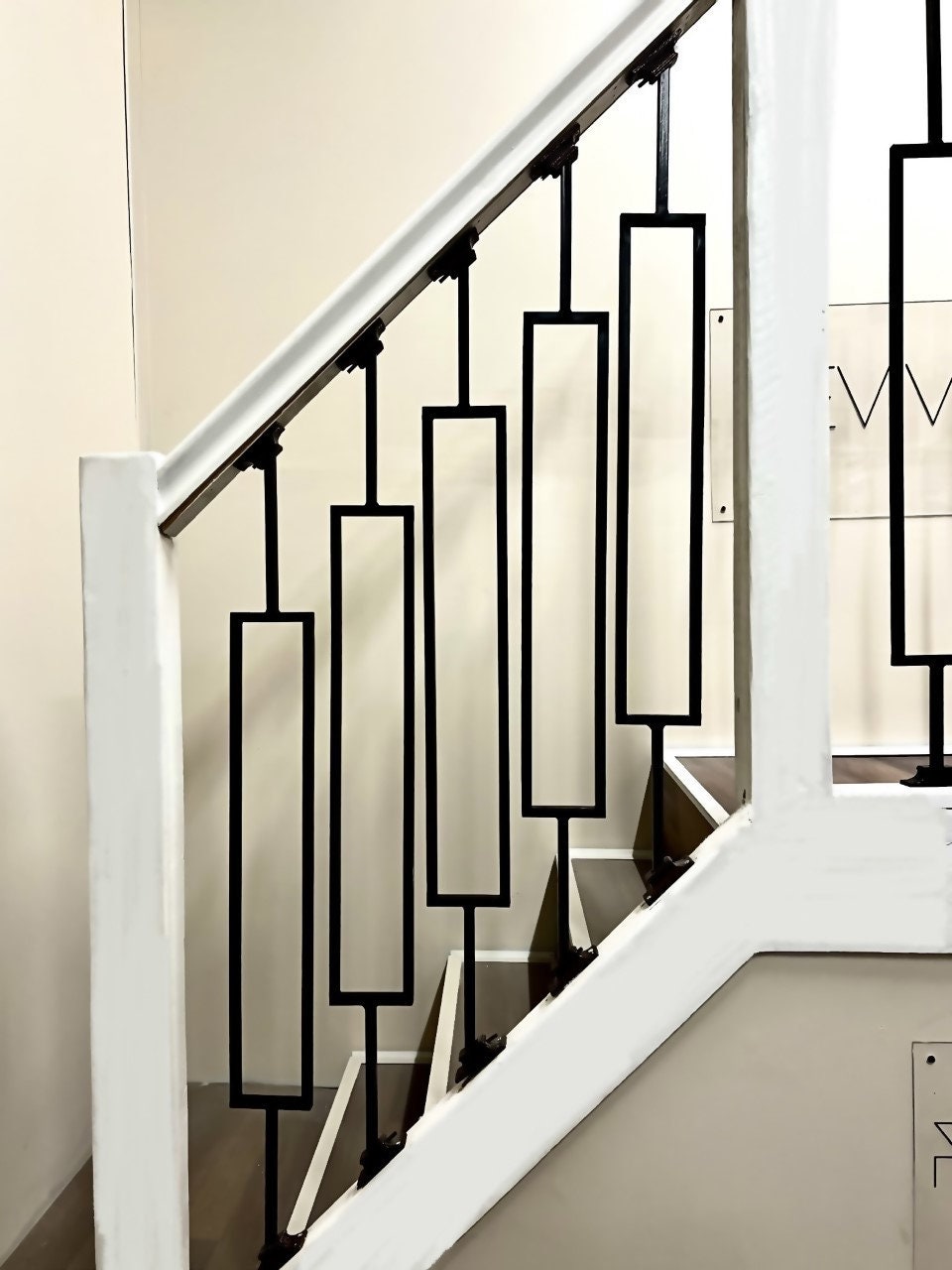 12mm Wrought Iron Bespoke Square Solid Steel Bar Spindles 'rectangle ...