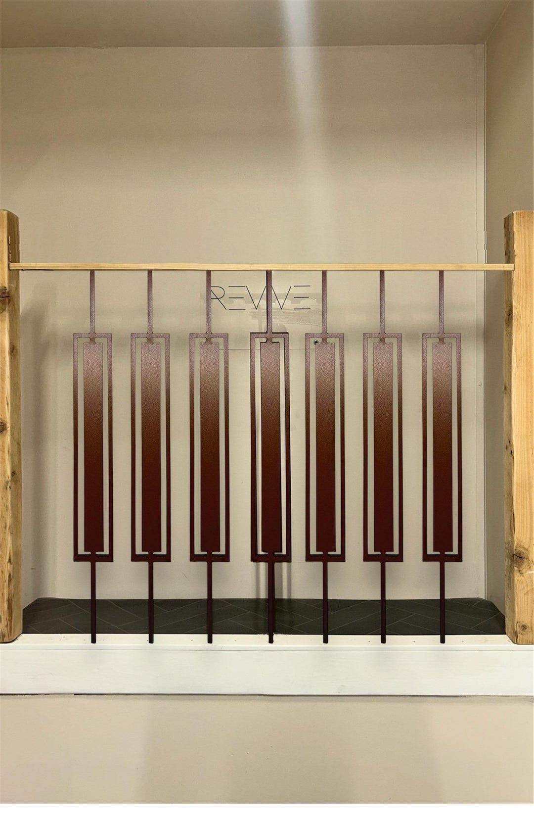 12mm Wrought Iron Bespoke Square Solid Steel Bar Spindles 'rectangle ...