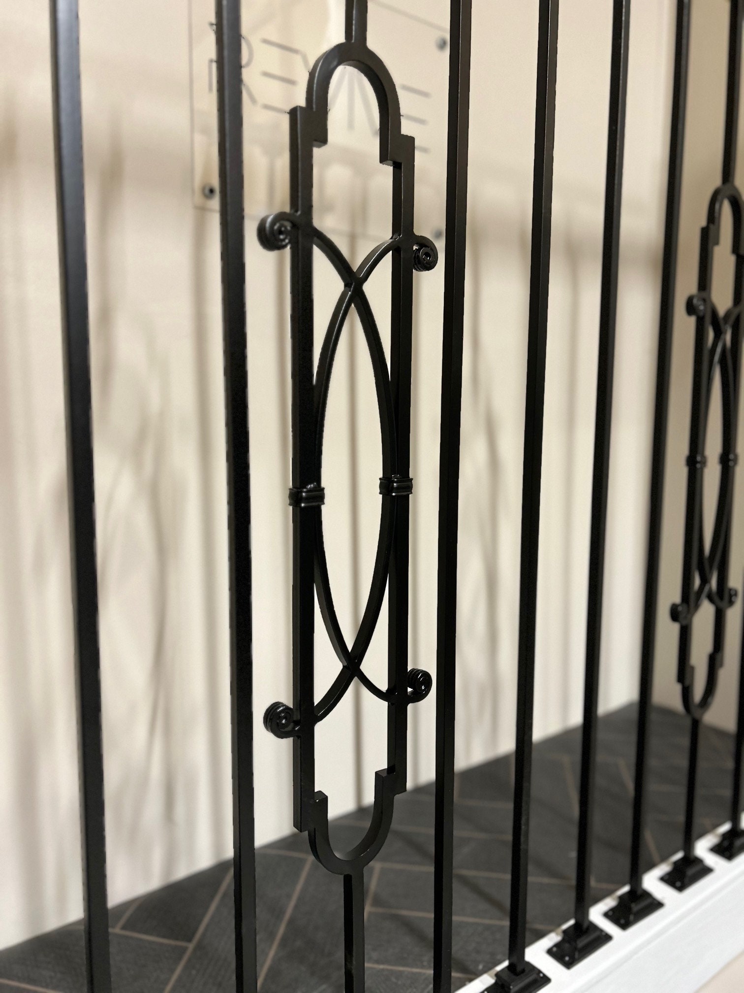 Metal Solid Steel Wrought Iron Stair Spindles Balustrade Bars Rods - Etsy