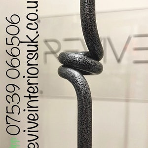 12mm Square Solid Steel Bar Spindles 'rectangle Design' - Etsy