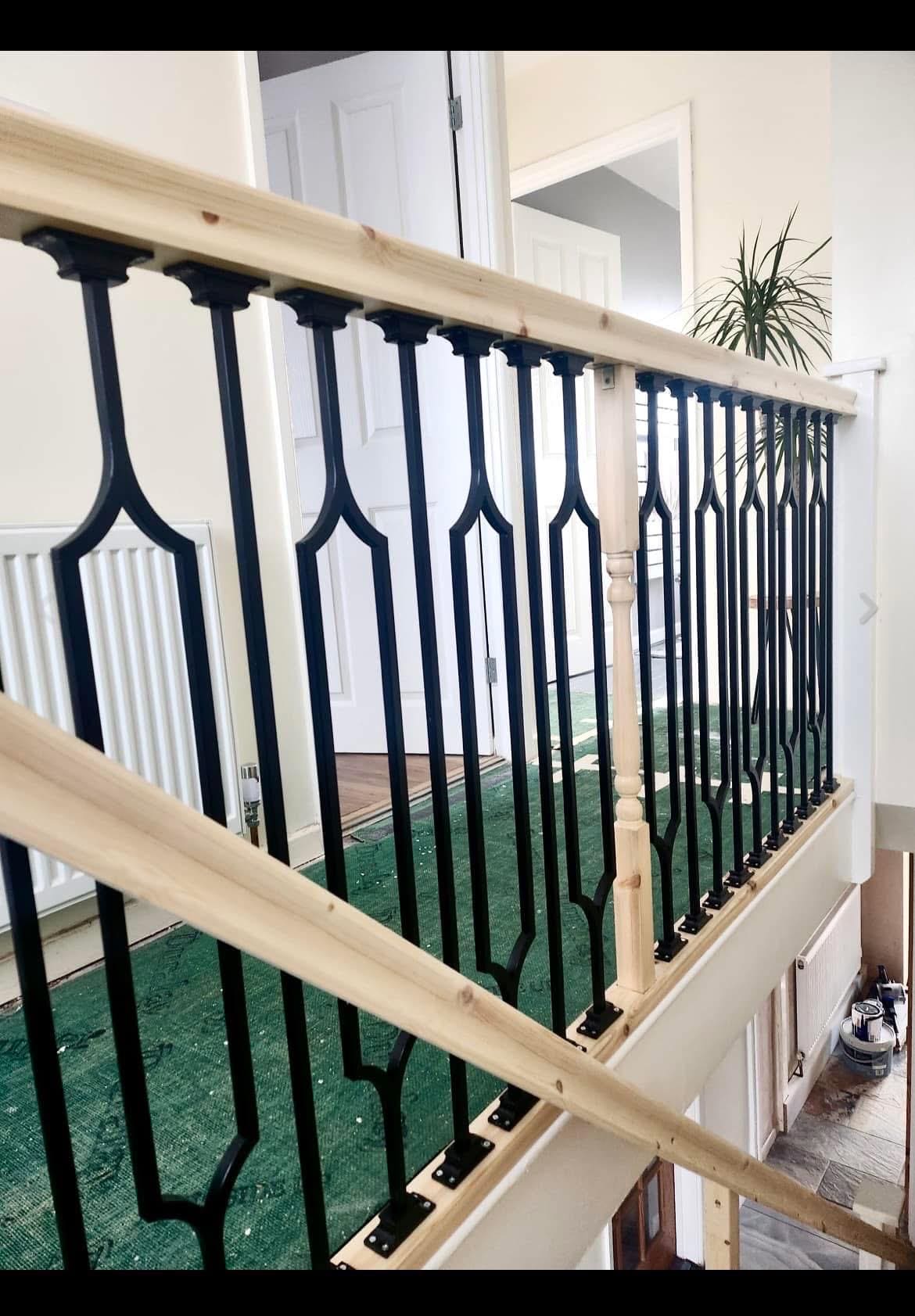 Message Us Today! Solid Wrought Iron Balustrade Spindles - Custom Color ...