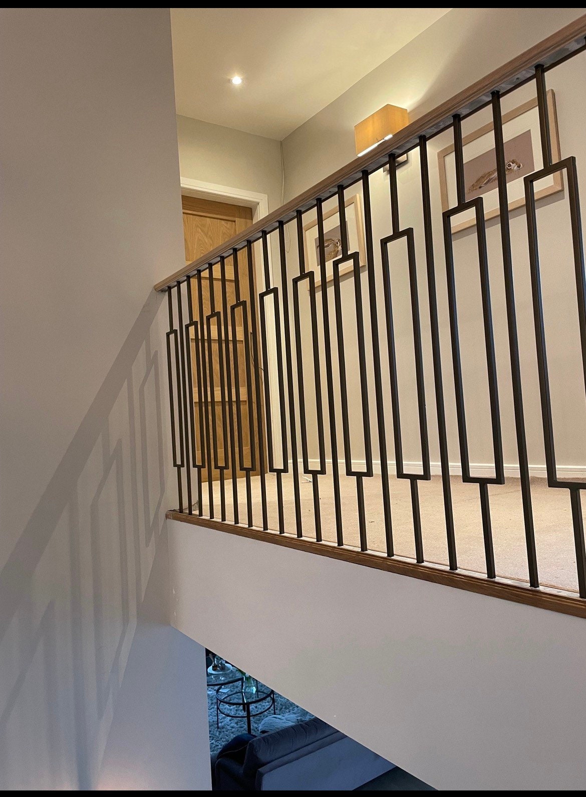 12mm Wrought Iron Bespoke Square Solid Steel Bar Spindles 'rectangle ...