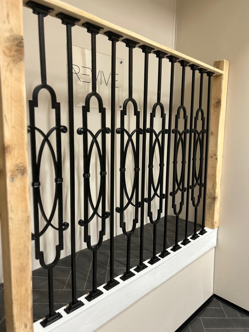 Metal Solid Steel Wrought Iron Stair Spindles Balustrade Bars Rods - Etsy