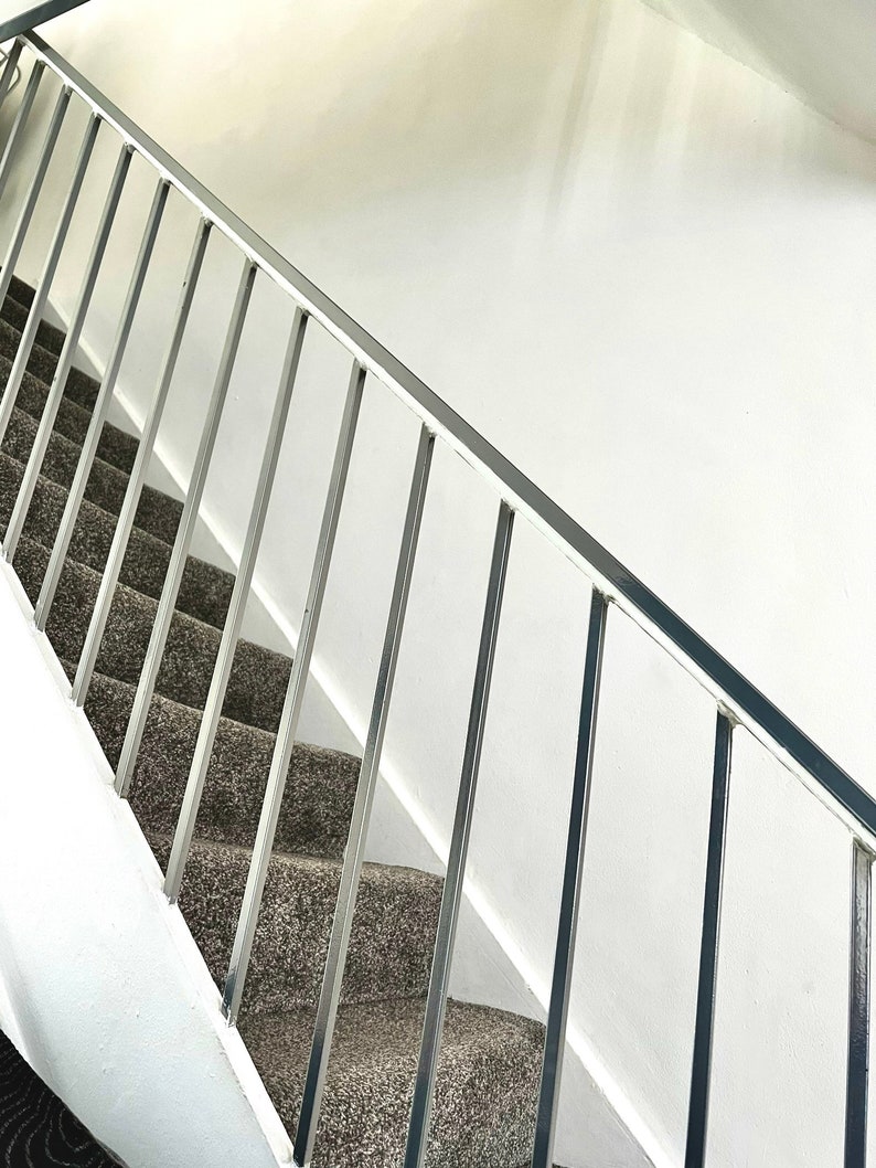 16mm Wrought Iron Square Solid Steel Bar Spindles 'plain Design' - Etsy