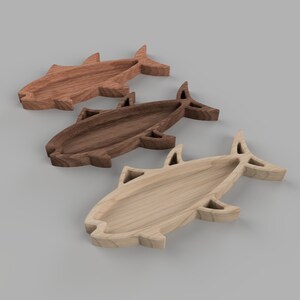 Tuna Catch All Tray - STL & DXF - Nautical Wood CNC Projects - Digital ...