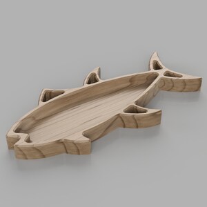 Tuna Catch All Tray - STL & DXF - Nautical Wood CNC Projects - Digital ...