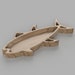 Tuna Catch All Tray STL & DXF Nautical Wood CNC Projects Digital ...