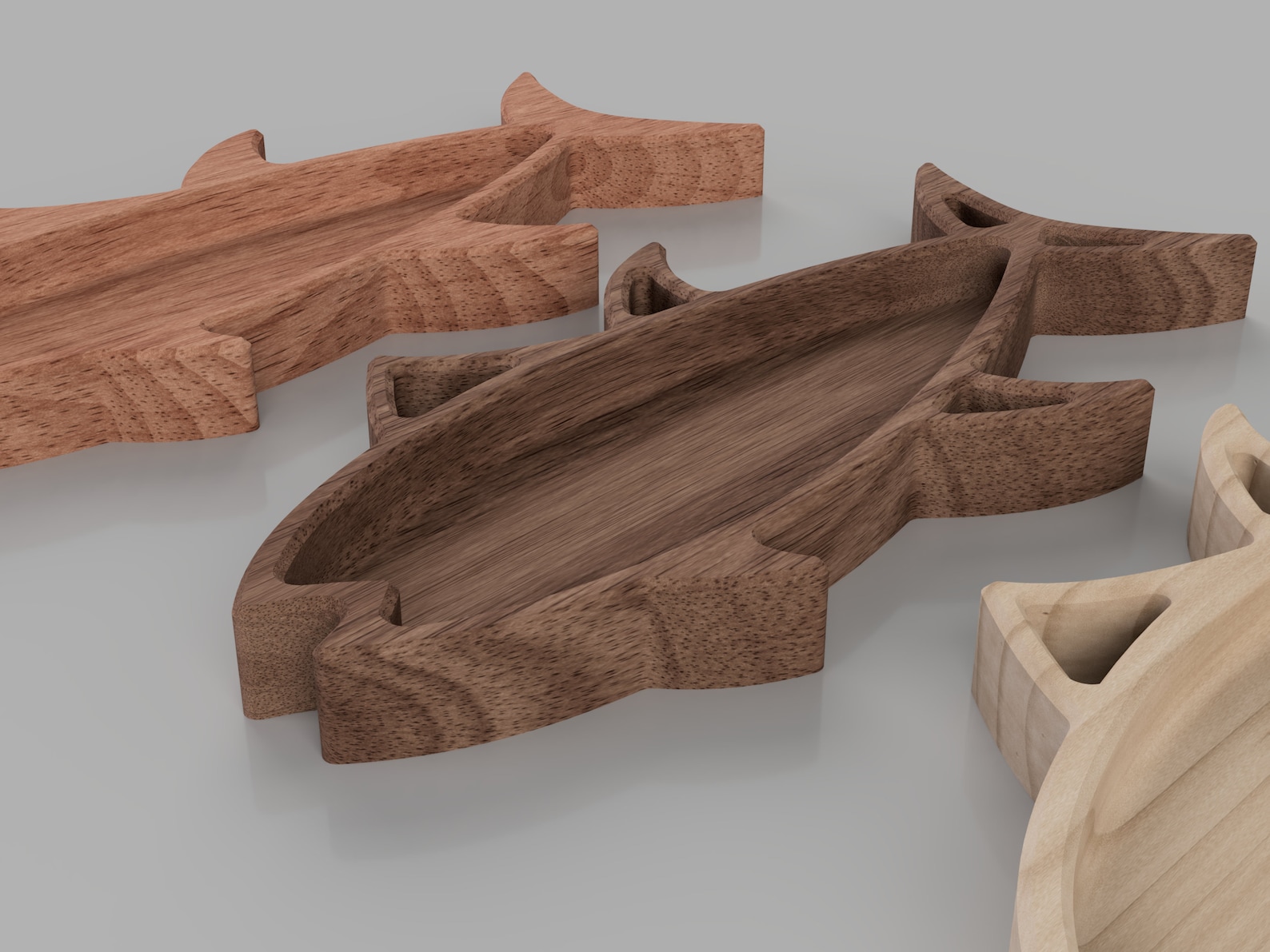 Tuna Catch All Tray - STL & DXF - Nautical Wood CNC Projects - Digital ...