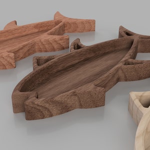 Tuna Catch All Tray - STL & DXF - Nautical Wood CNC Projects - Digital ...