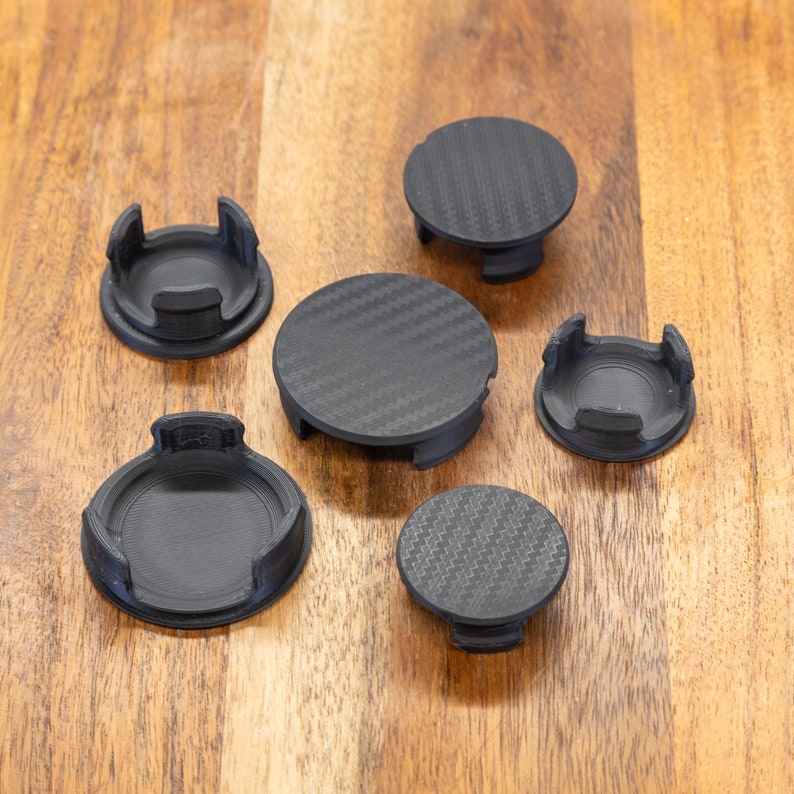 Onefinity Dust Caps - for Pro Elite - 'carbon Fiber Textured' - Rail ...