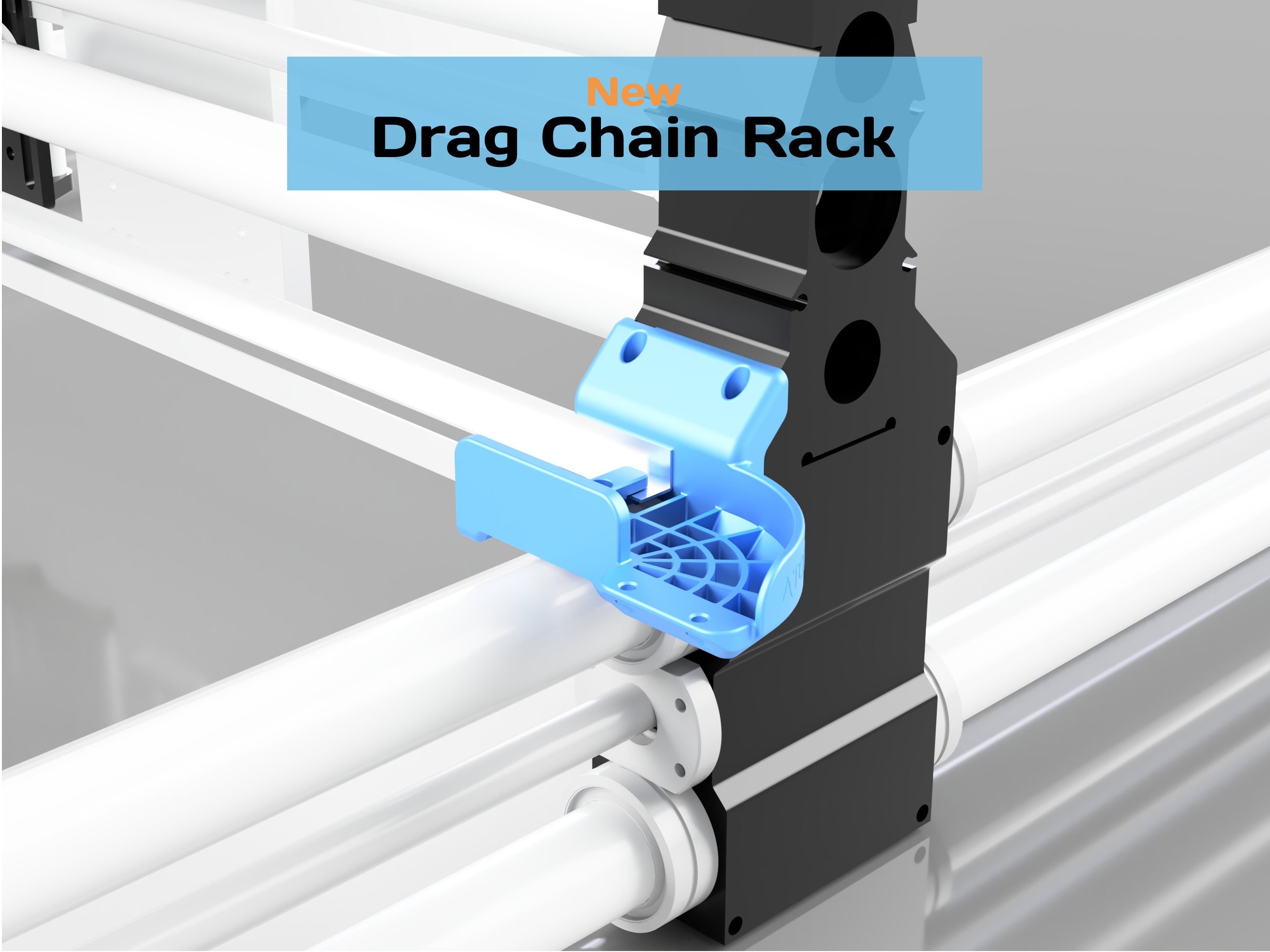 Onefinity "perfect Fit" Drag Chain Mounts for X-35 / X-50 Woodworker ...