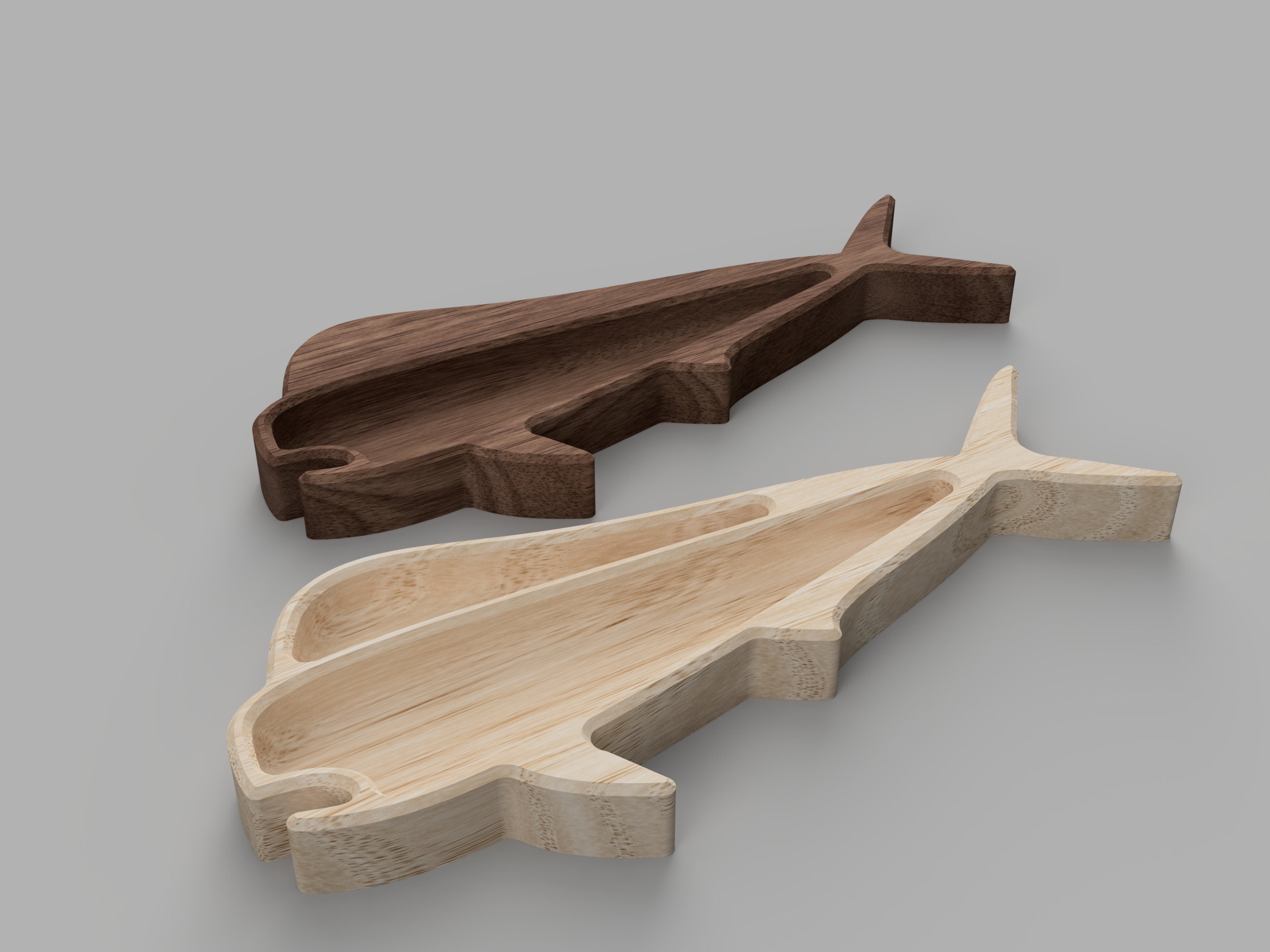 Mahi Catch All Tray - STL & DXF - Nautical Wood CNC Projects - Digital ...