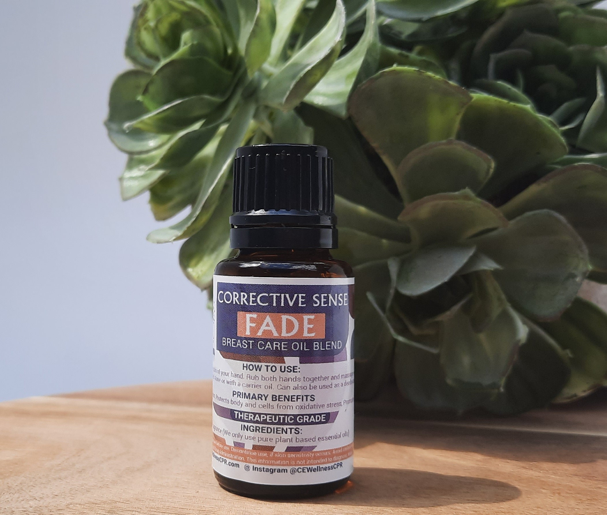 Fade - Breast Care Oil Blend - Etsy