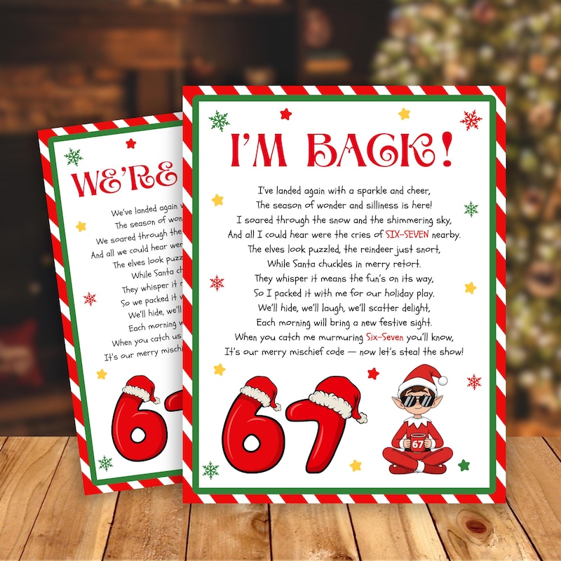 67 Elves Welcome Back - Etsy