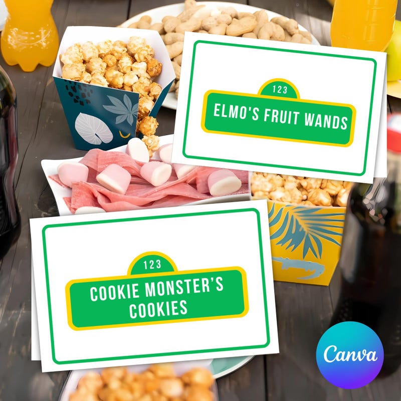 Canva Tv Menu Template - Etsy