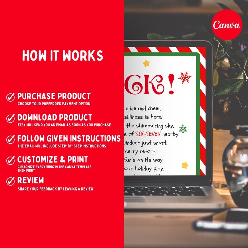 Editable 67 Elf Arrival Letter, Six Seven Trending Meme, I'm Back Elves ...