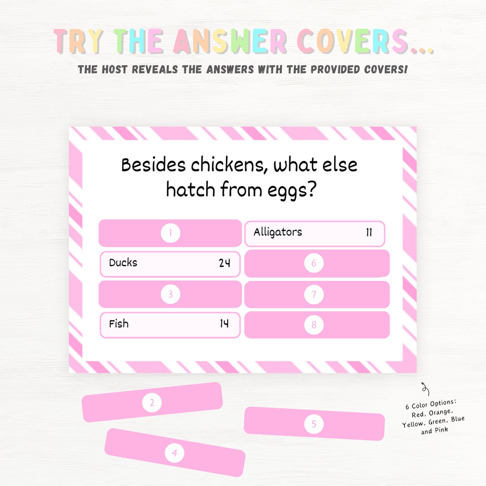 Easter Family Feud Game, Easter Trivia Feud, Easter Friendly Feud ...