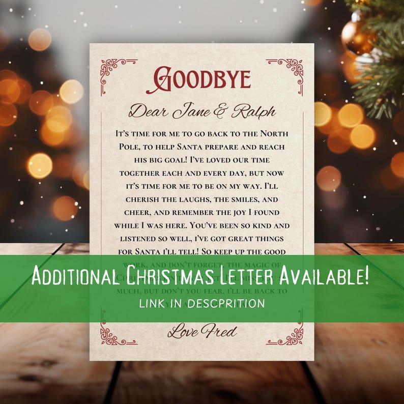 Printable I’m Back Elf Arrival Letter, Fun Elves Arrive for Christmas ...
