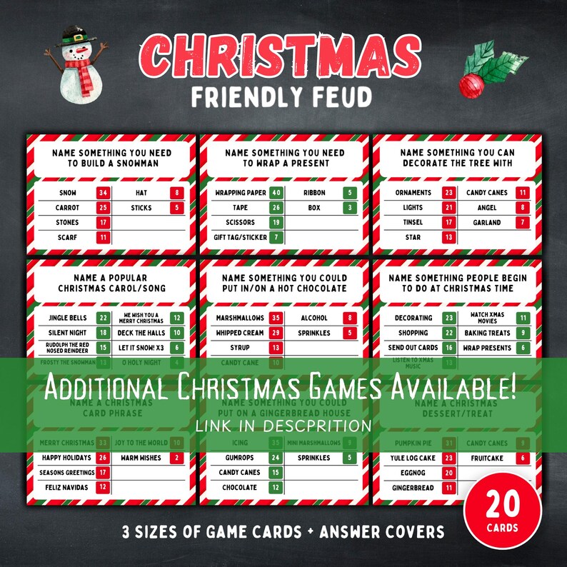 Secret Santa Questionnaire Printable, Christmas Gift Exchange, Secret ...