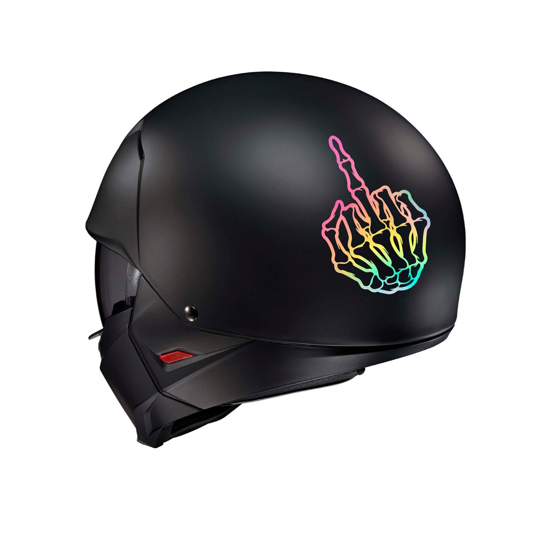 Motorbike Helmet Sticker, Motorbike Decal, Bike Sticker, Helmet Sticker ...