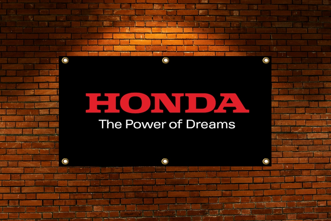 HONDA Banner HONDA Racing Motorbike Banner, Moto Banner, Vinyl Banner ...