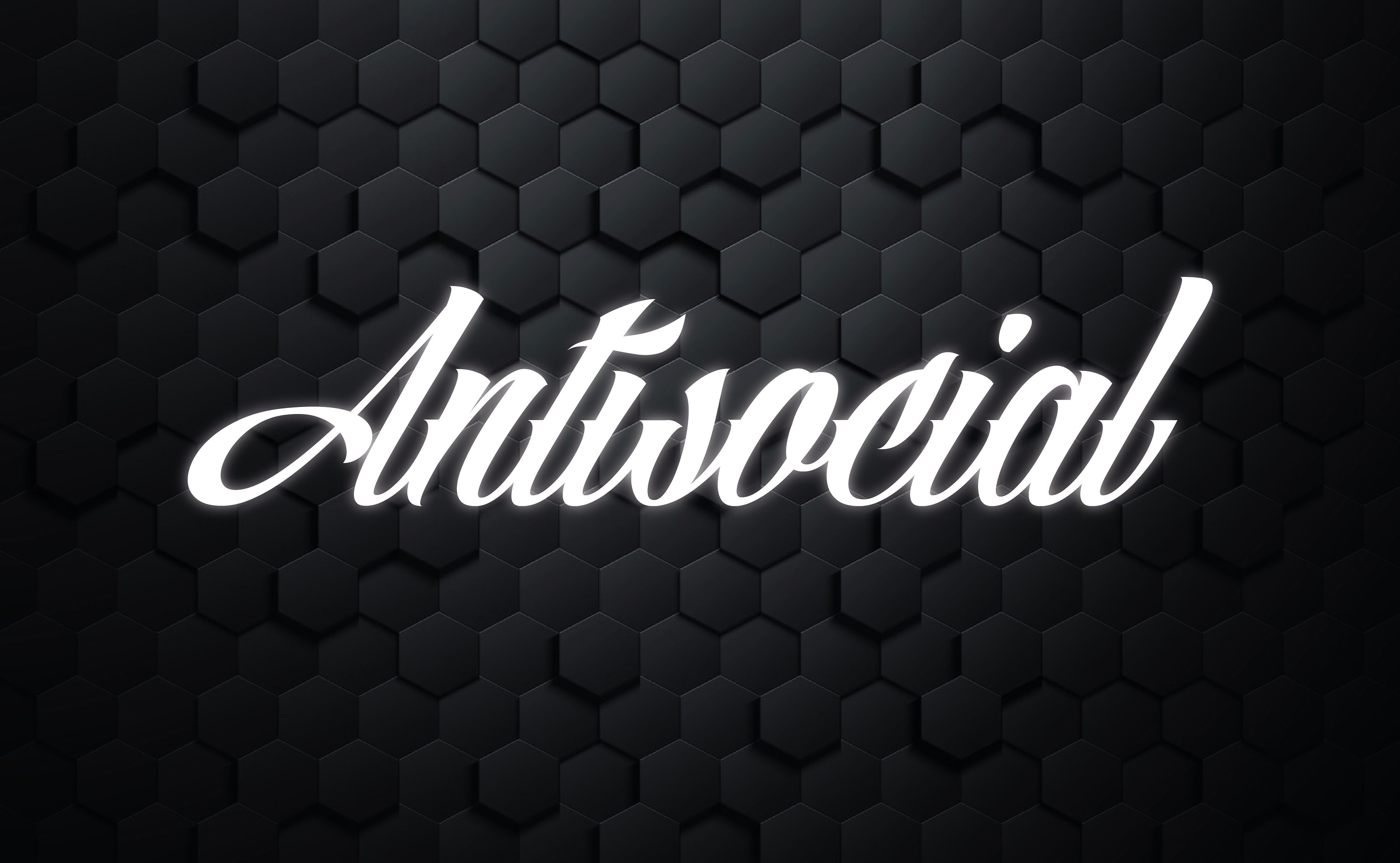 Antisocial Decal, Car Decal, Vinyl Decal, Windshield Decal, Custom ...