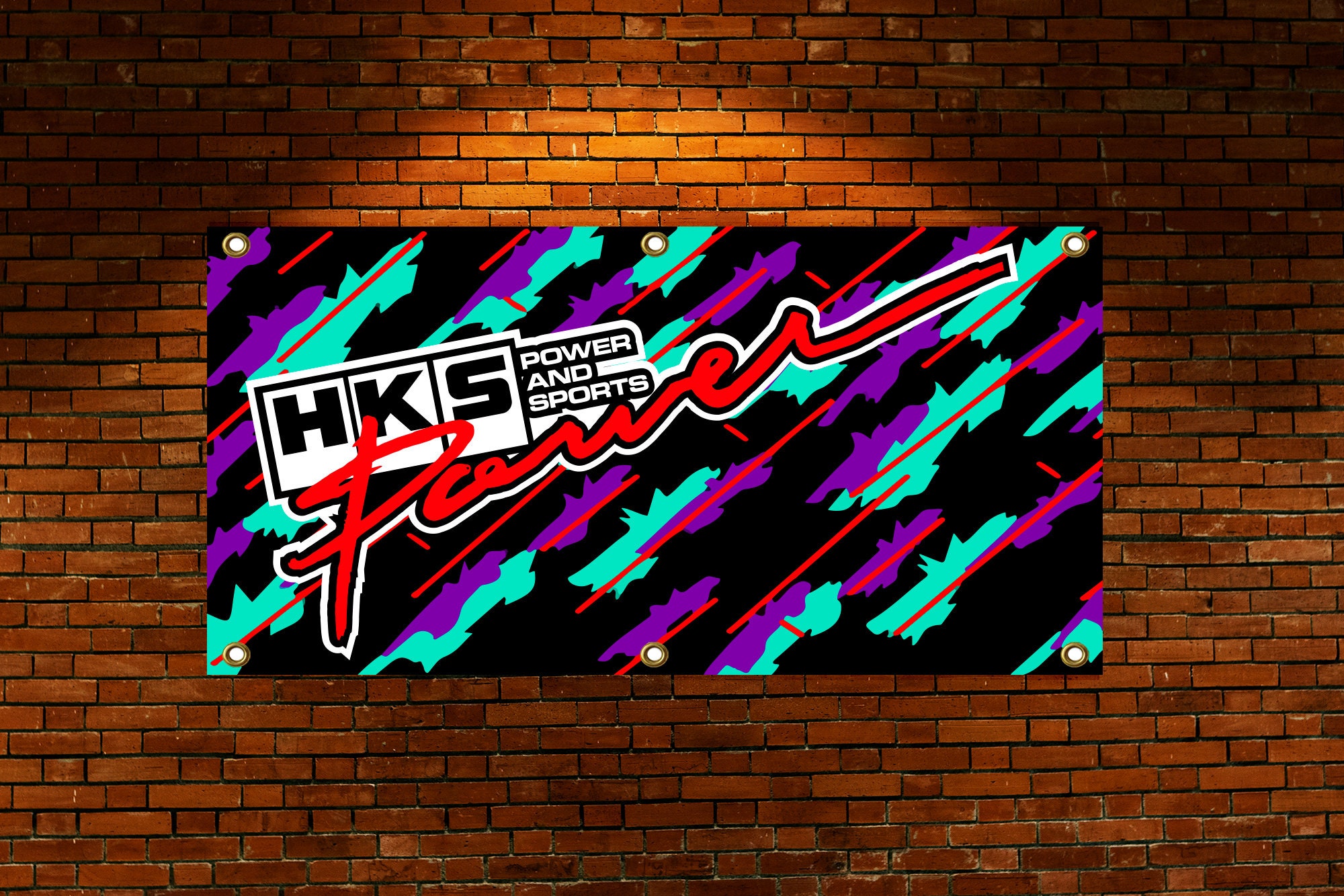 HKS Banner HKS Racing JDM Banner Drift Banner Vinyl - Etsy