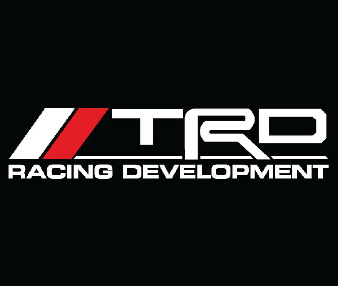 Toyota Racing Development TRD Motorsport Strip Car Windshield Vinyl ...