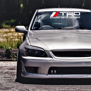 Toyota Racing Development TRD Motorsport Strip Car Windshield Vinyl ...