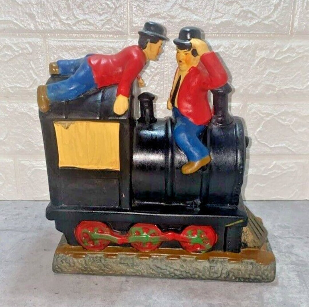 Vintage Laurel & Hardy Ceramic Steam Train 10 Collectable Ornament - Etsy