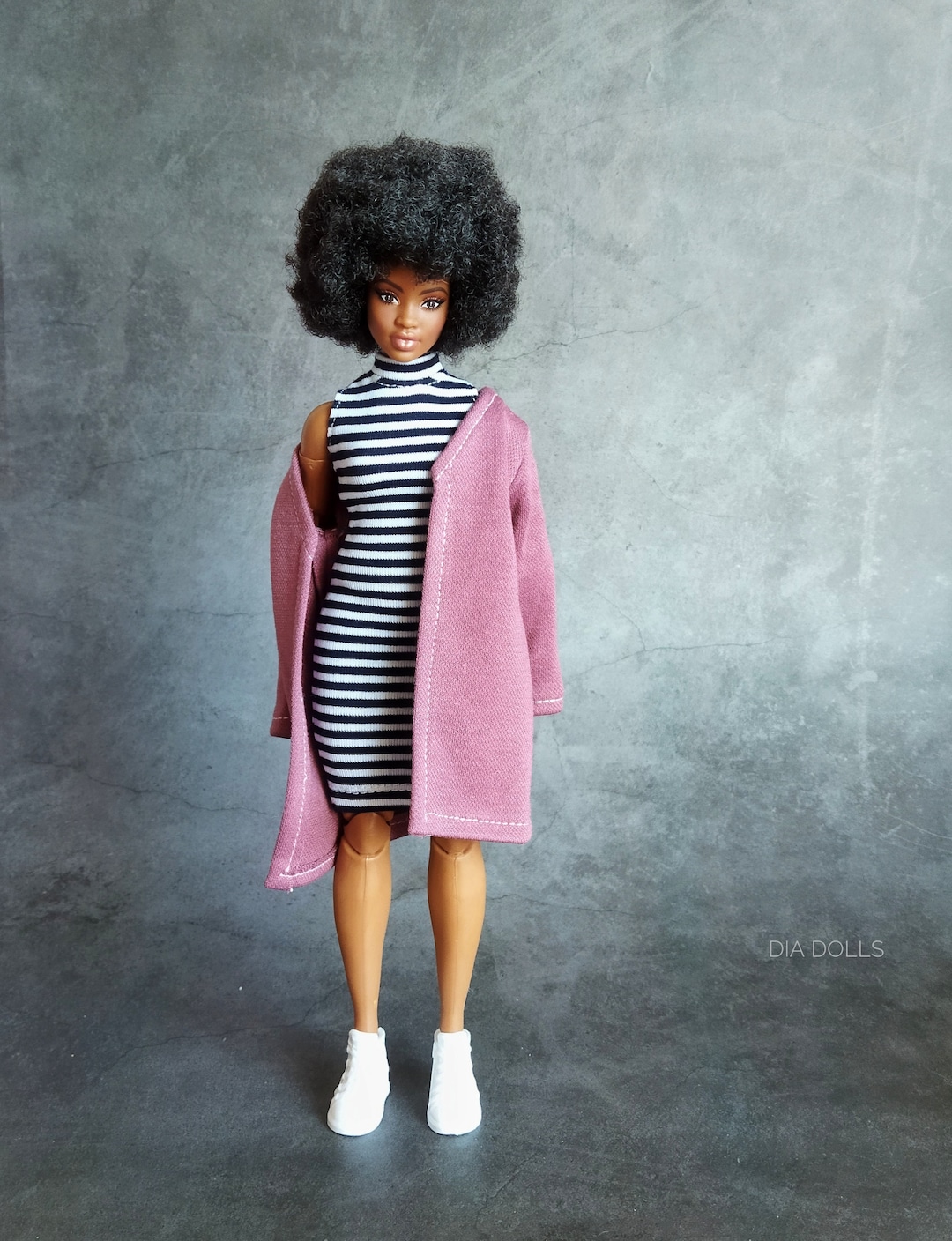 Set of Clothes for Curvy Dolls, Outfit for Curvy Doll, Clothing for ...