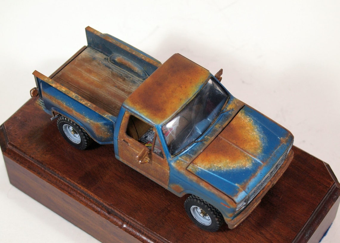 Pro Built Model Kit Revell 1/24 Ford Pickup - Etsy